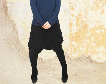 Drop crotch pants | Etsy