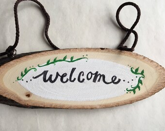 Cute welcome sign | Etsy