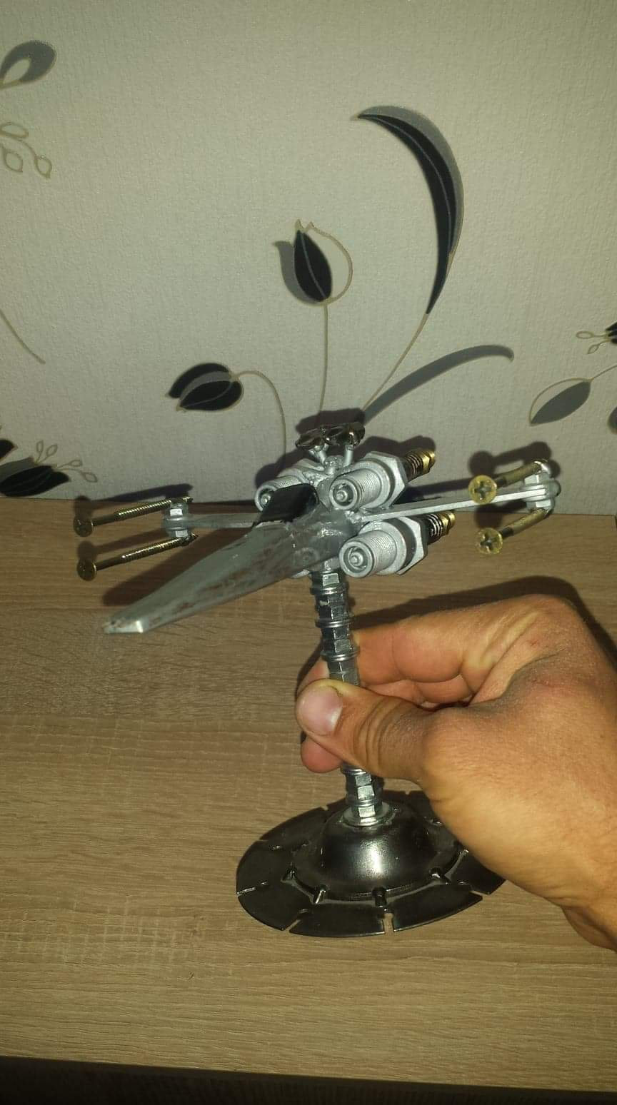 Star Wars Spaceship, Scrap Metal Sculpture - Etsy