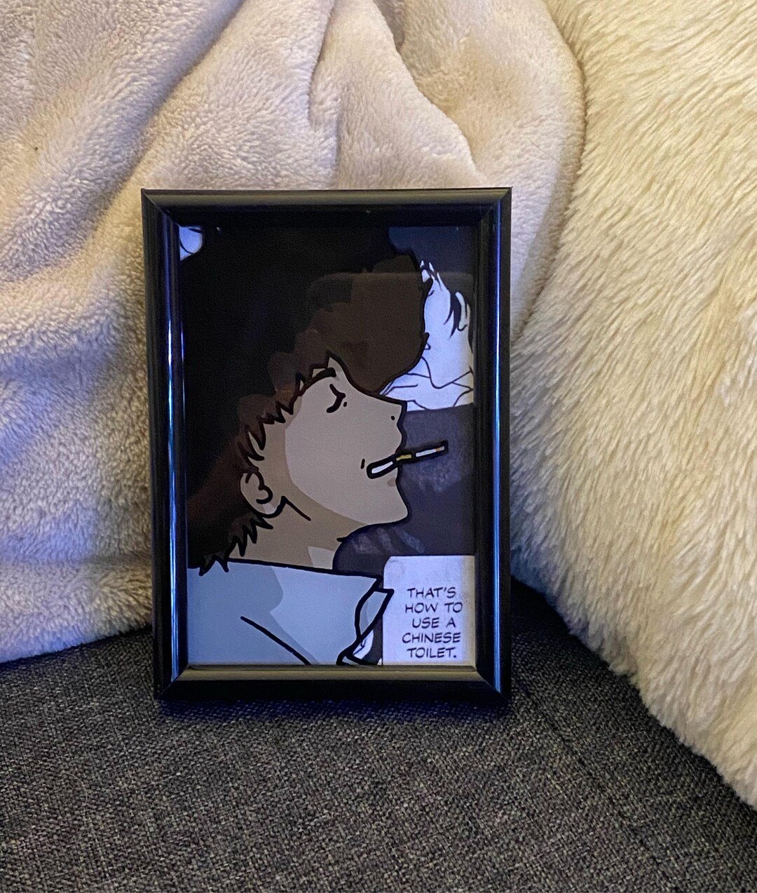 Anime Glass Painting, Custom Anime Glass Painting, Anime Painting ...