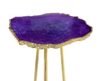 Small Purple Table - Etsy
