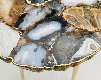 Agate End Table | Etsy