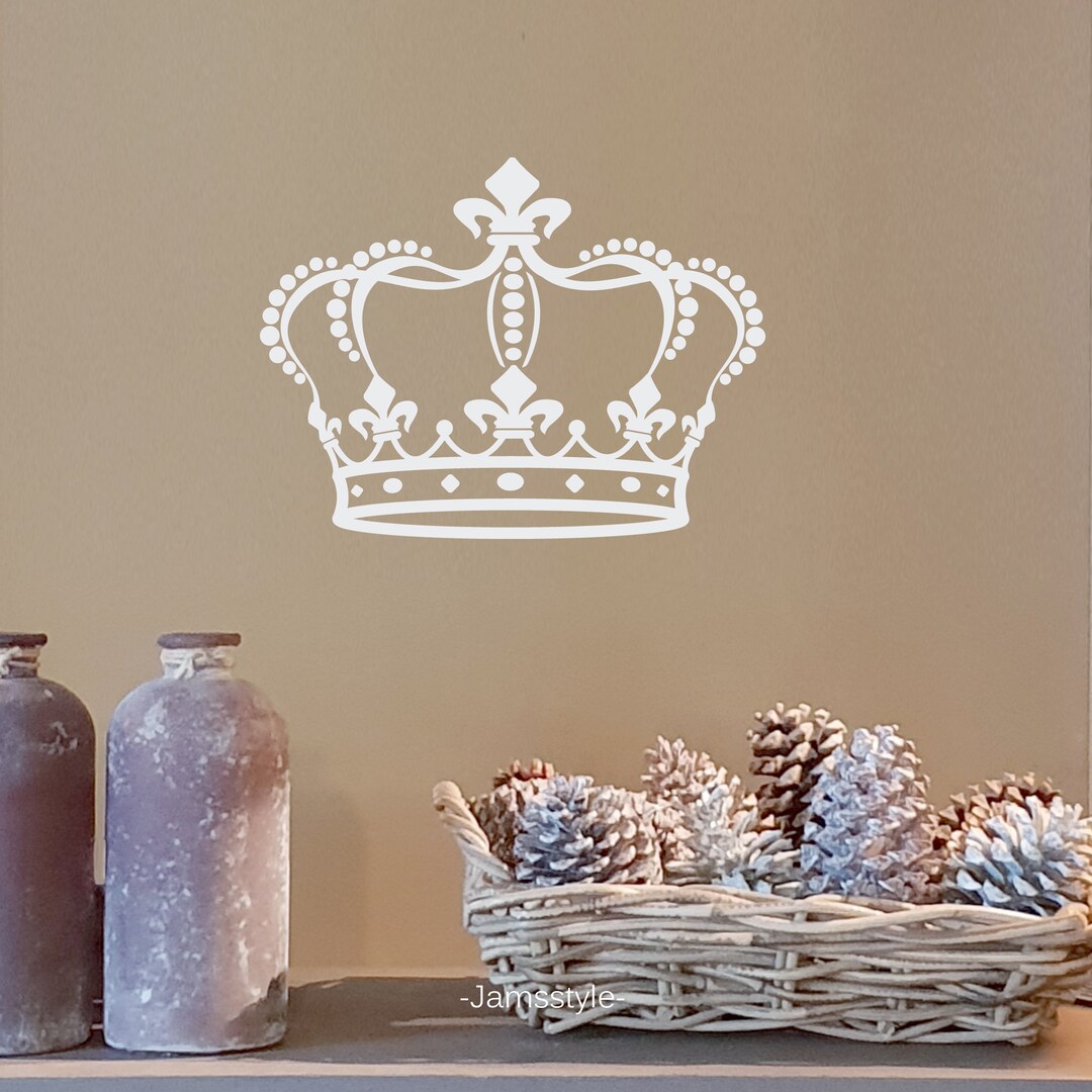Wandtattoo & Möbeltattoo "Krone", Sticker, Aufkleber - Etsy.de