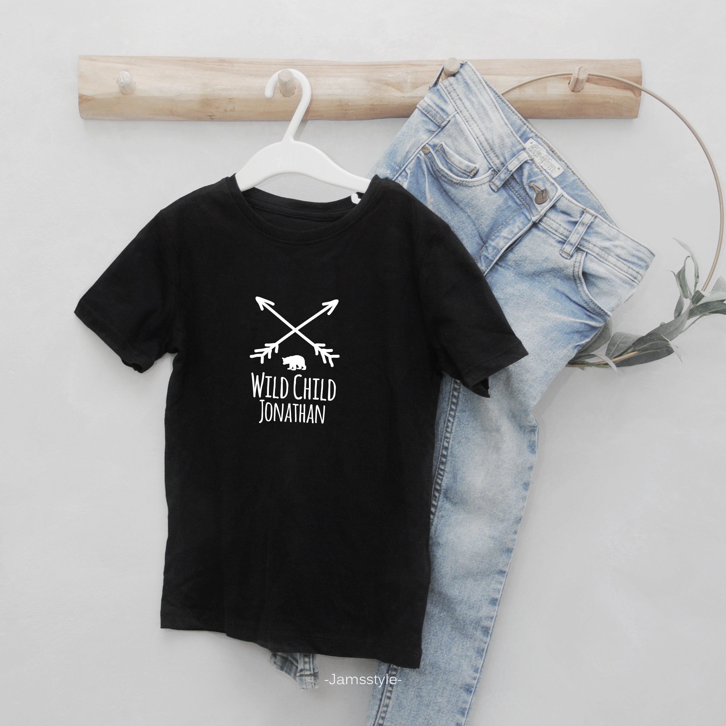 Ironing Picture Made of Flex Foil wild Child With - Etsy UK