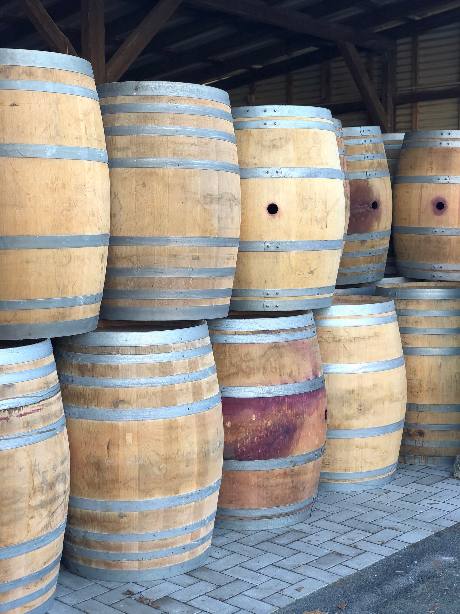 Original Used Wine Barrel 300l, Untreated - Etsy UK