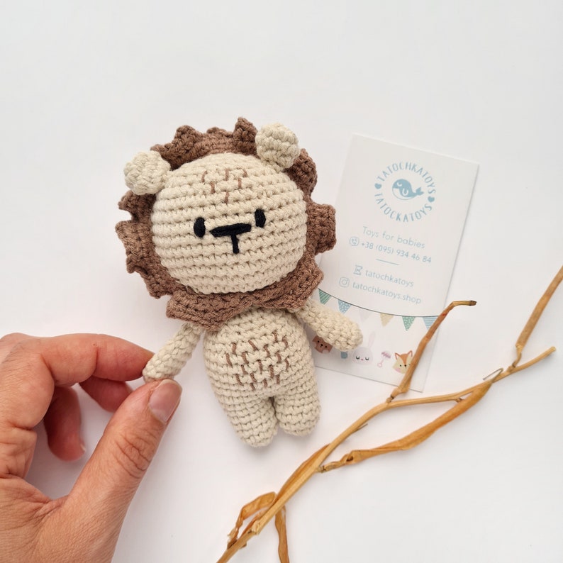 Crochet Safari Small Baby Animal Toys, Gifts for 1 Year Old Girl, Boy ...