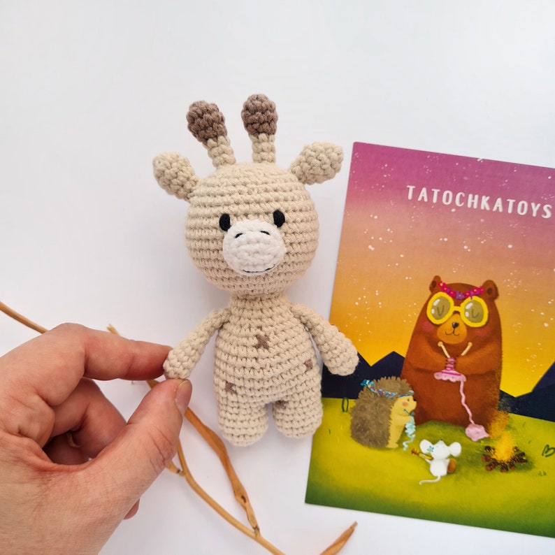Crochet Safari Small Baby Animal Toys, Gifts for 1 Year Old Girl, Boy ...