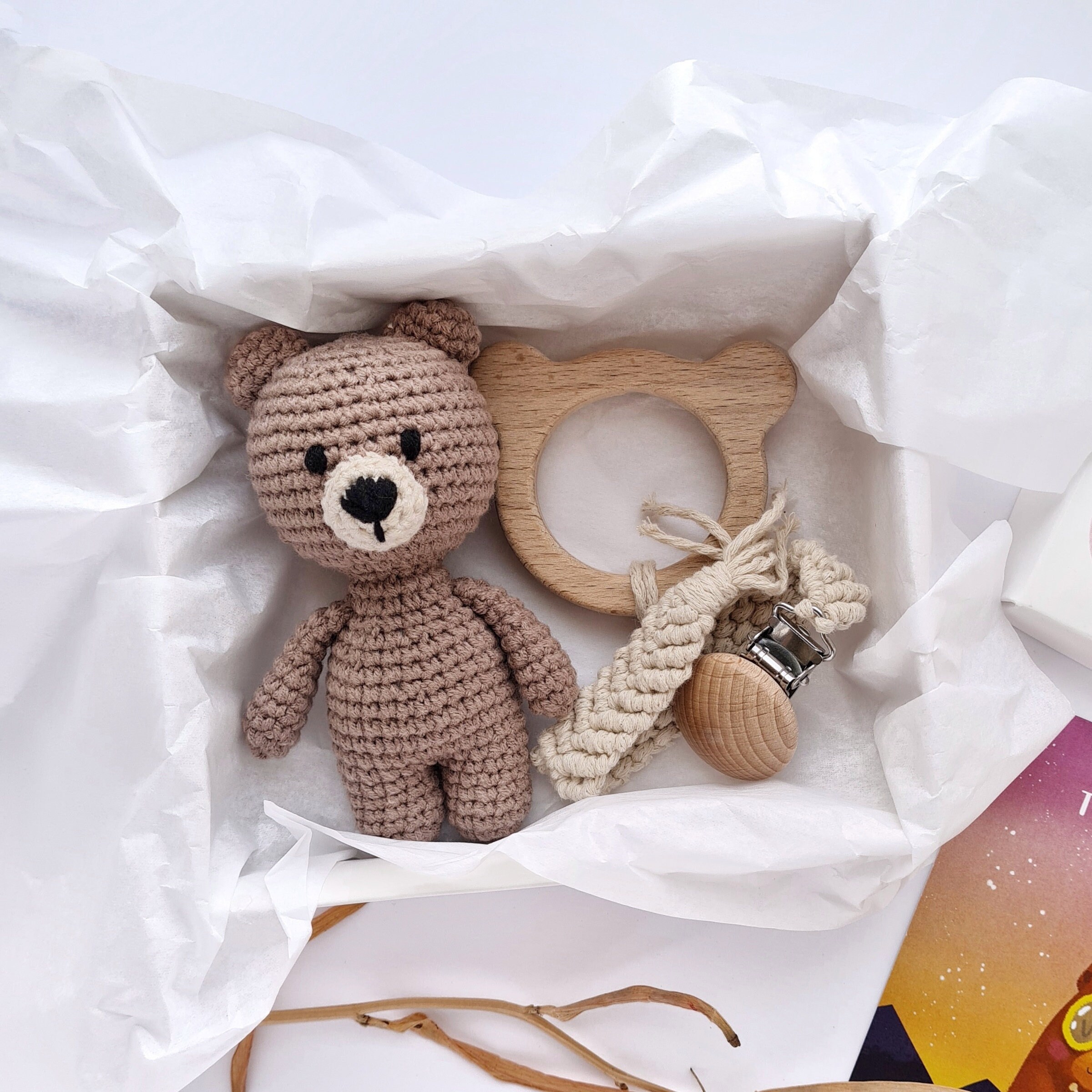 Bear Baby Gift Box for Forest Animal Shower Little Bear Baby | Etsy