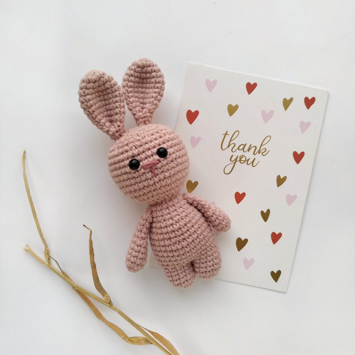 Crochet small bunny doll crochet small toy for toddler | Etsy