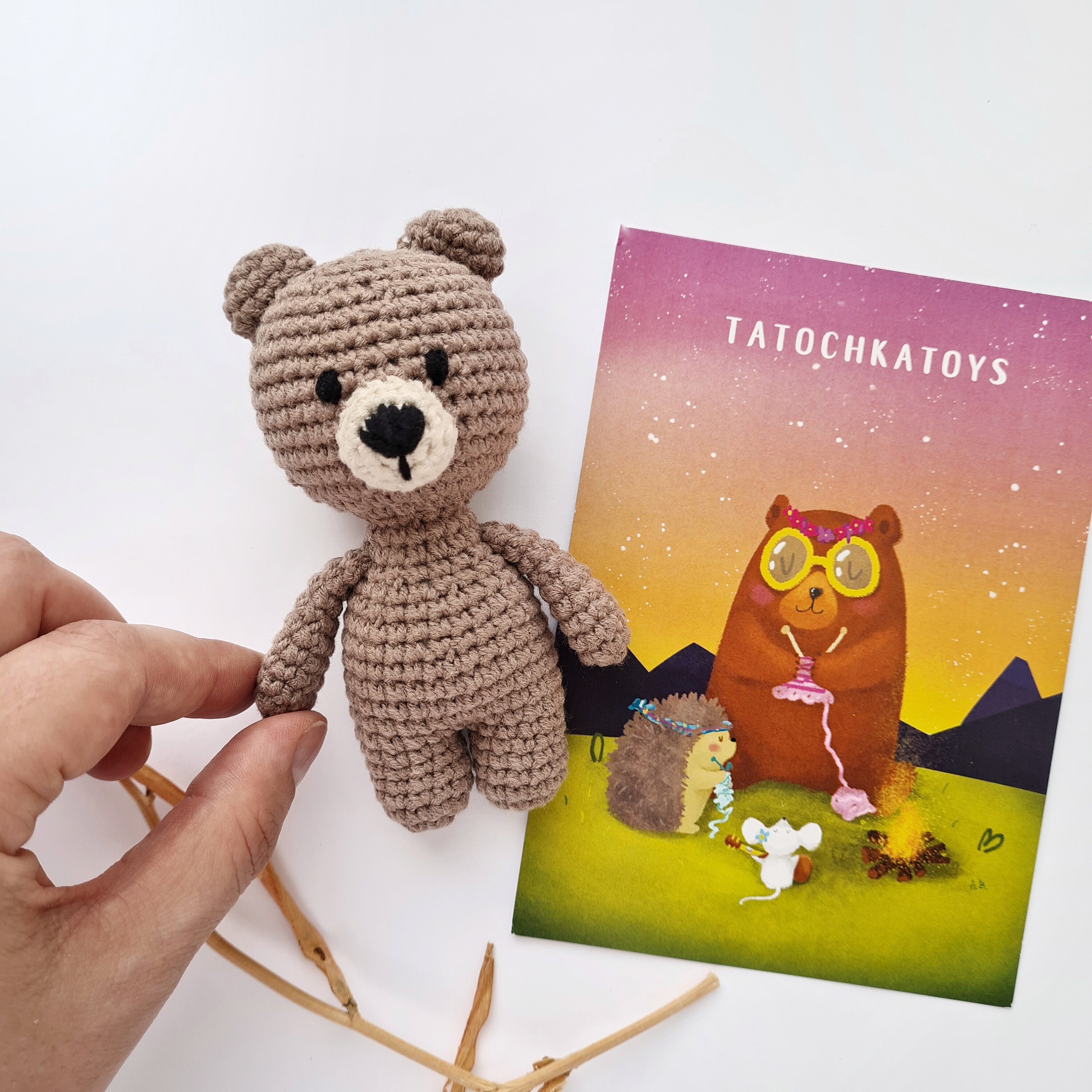 Bear Baby Gift Box for Forest Animal Shower, Little Bear Baby Set for ...