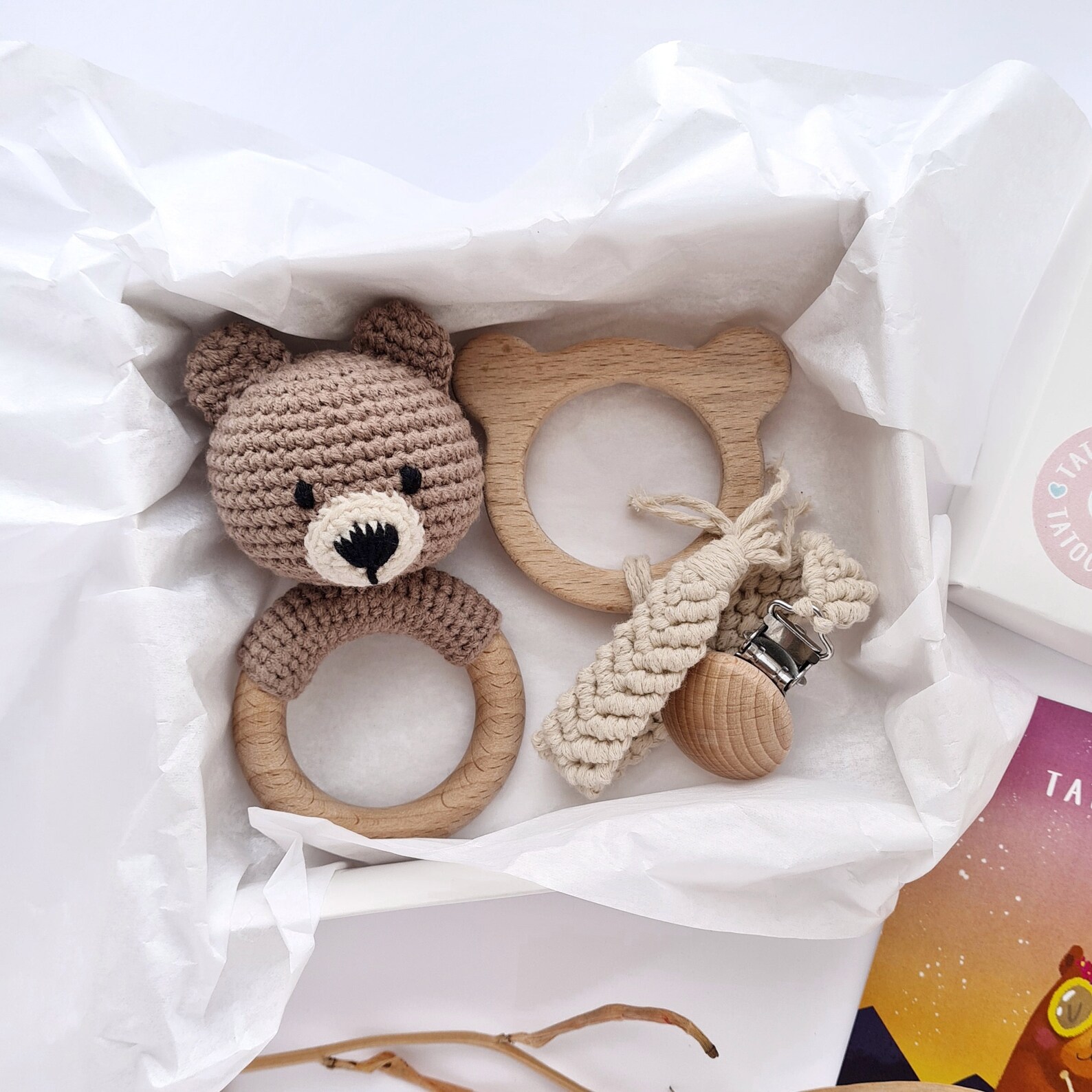 Bear Baby Gift Box for Forest Animal Shower Little Bear Baby | Etsy