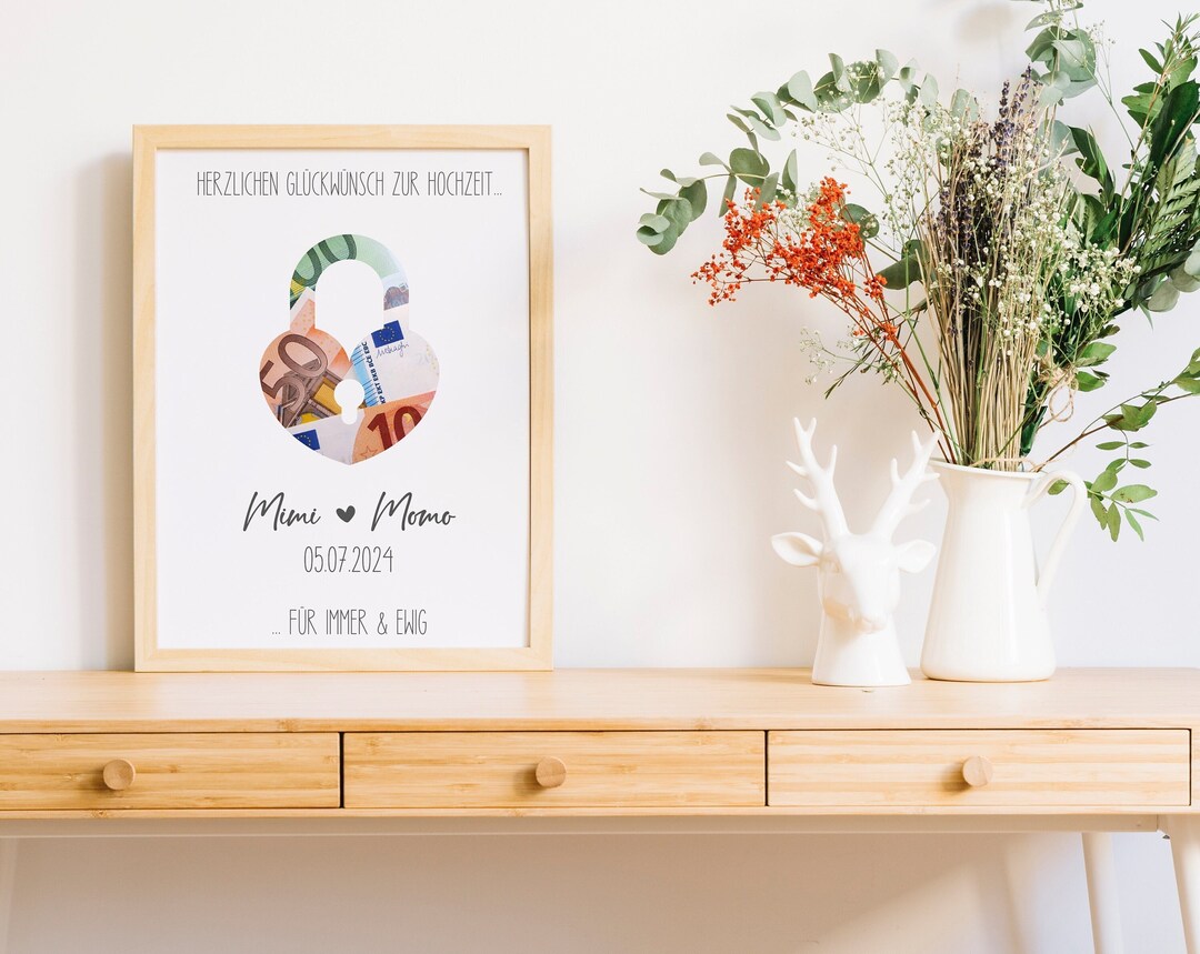 Wedding Money Gift Castle Heart A3 Wedding Picture to Make Yourself ...
