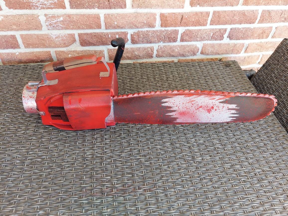 Ash Williams Evil Dead Inspired EVA Foam Chainsaw Hand Prop - Etsy
