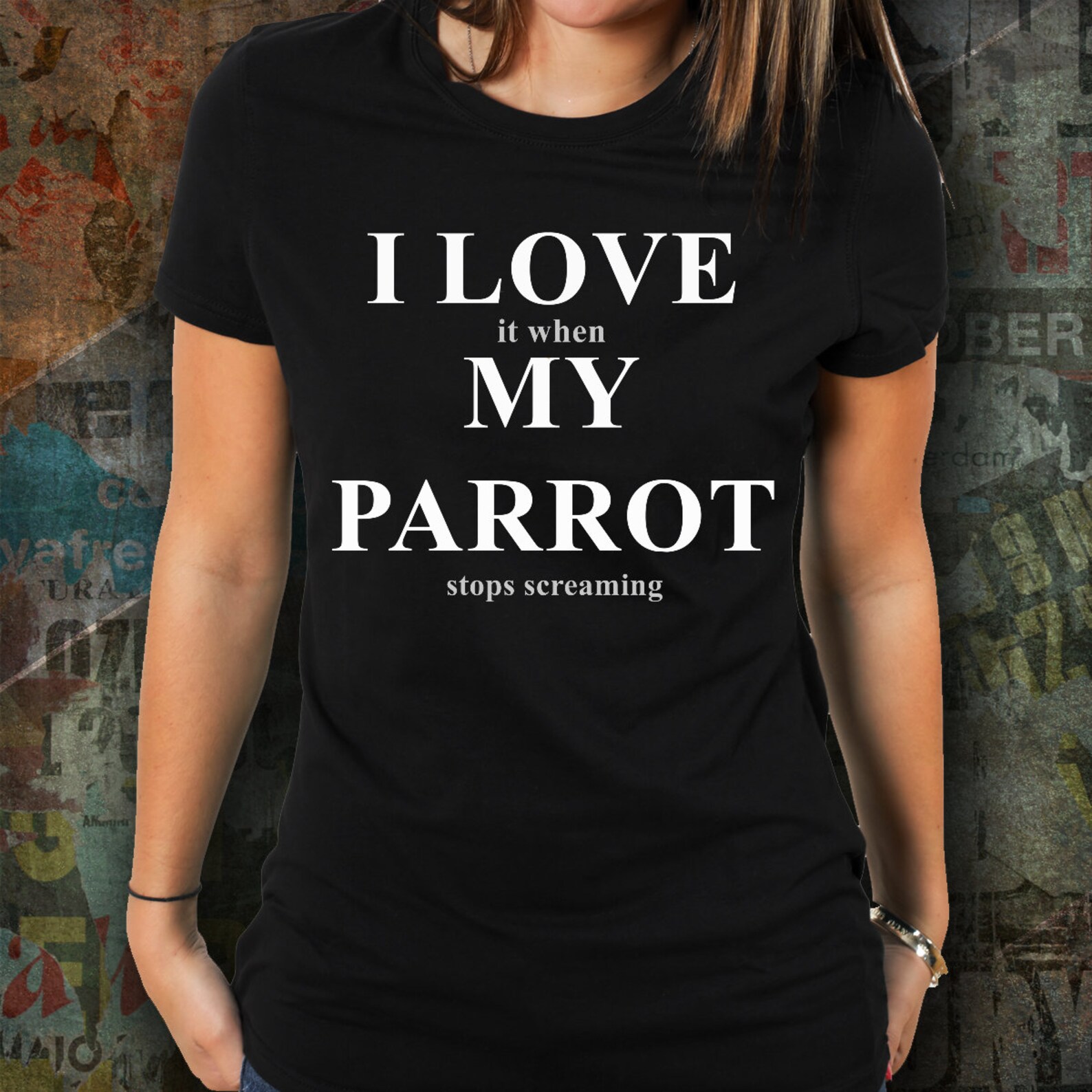 Funny Parrot TShirt Parrot Shirt Parrot Tee Parrot Lover | Etsy