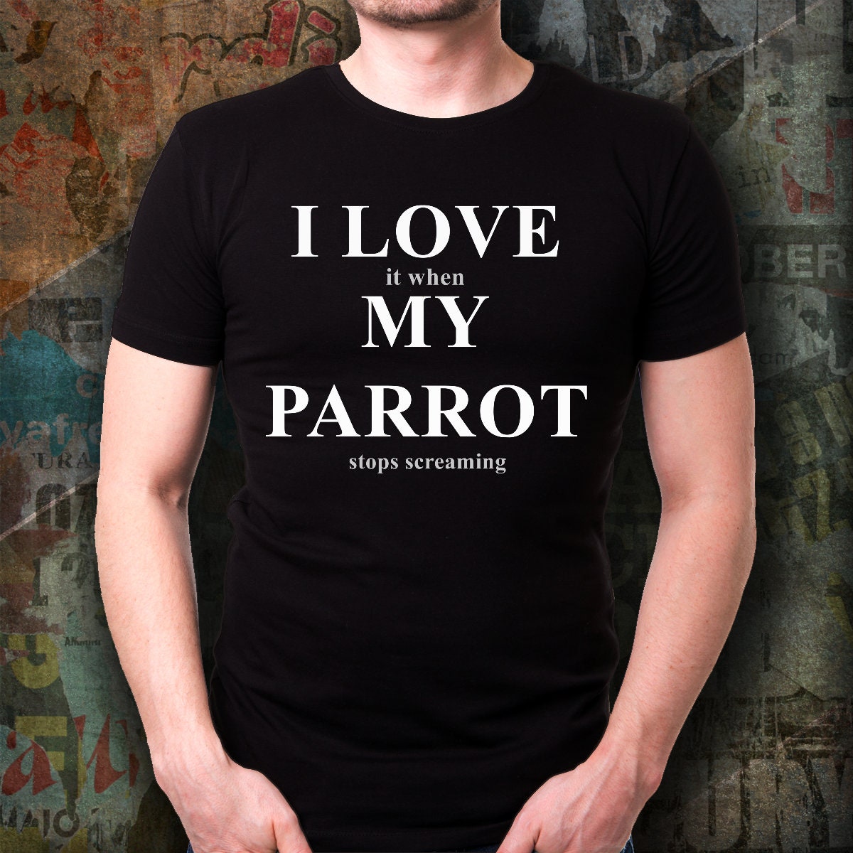 Funny Parrot Tshirt Parrot Shirt Parrot Tee Parrot Lover - Etsy
