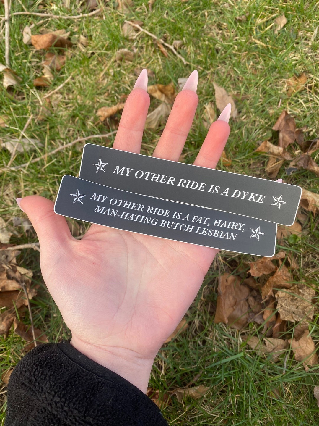 My Other Ride is a Dyke Bicycle Sticker - Etsy