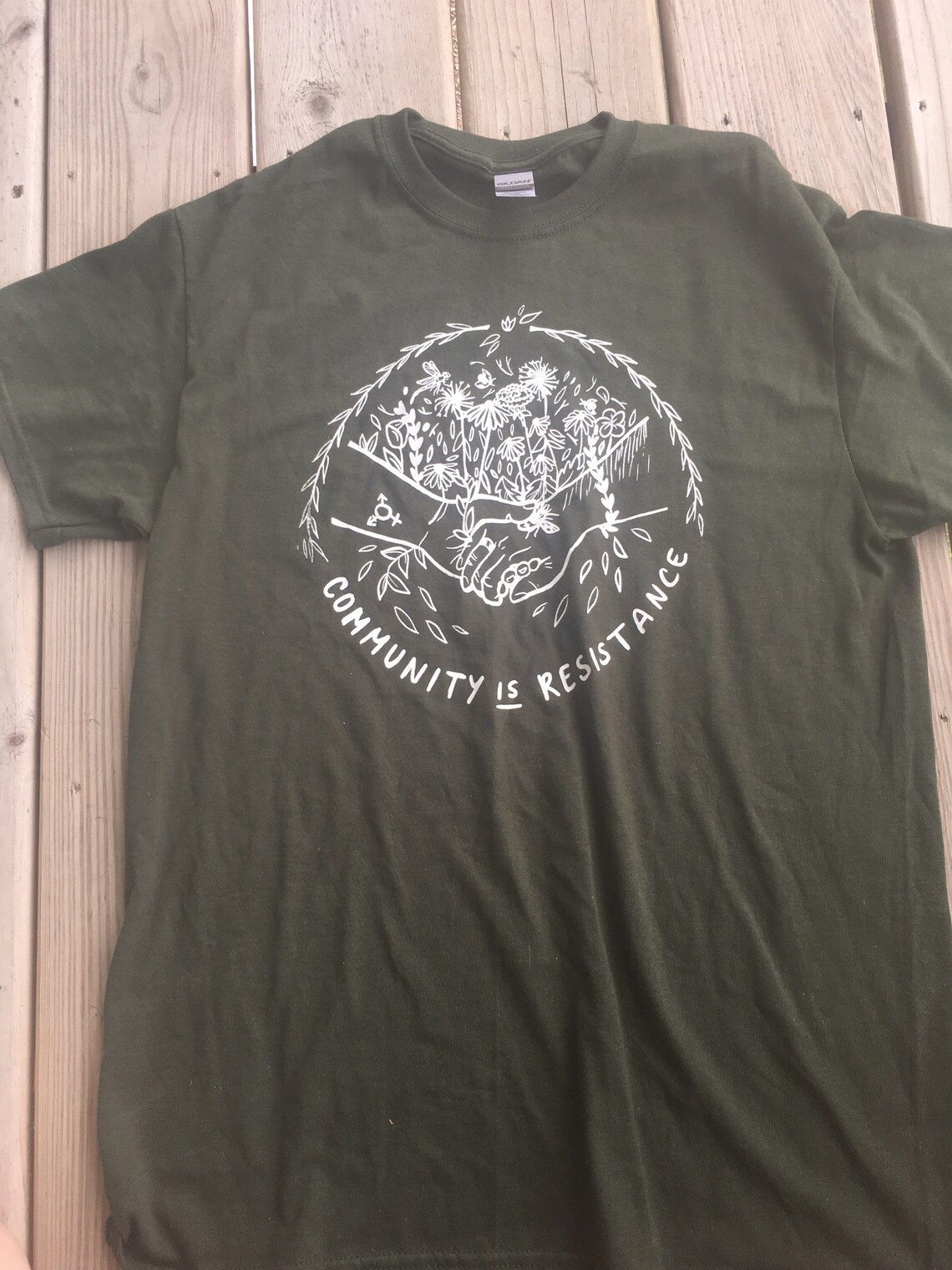 Community is Resistance T Shirt - Etsy