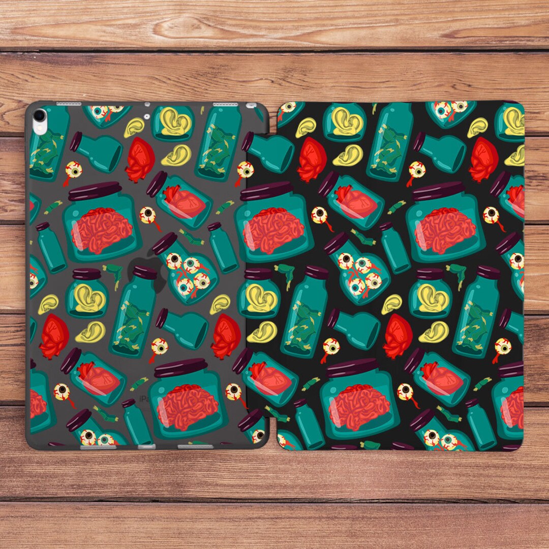 Scary Creepy Spooky iPad Case Halloween iPad Case Medicine Eye Brain ...