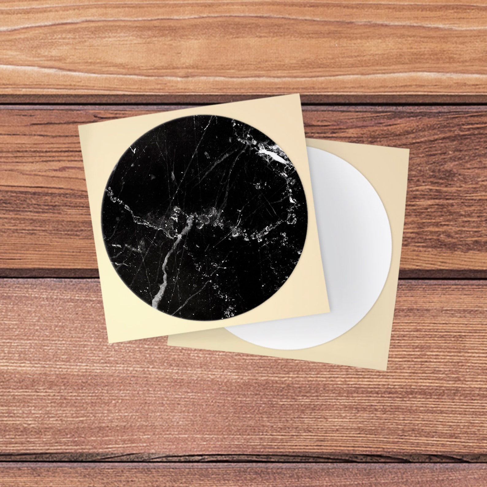 Black Marble Decal for Pop Socket Black Stone Elegant Skin for | Etsy