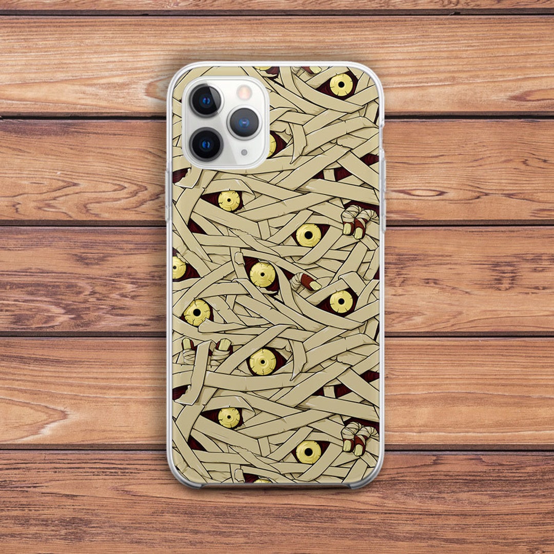 Halloween Spooky Art Creepy Mummy Case iPhone Case Scary iPhone 15 Plus ...