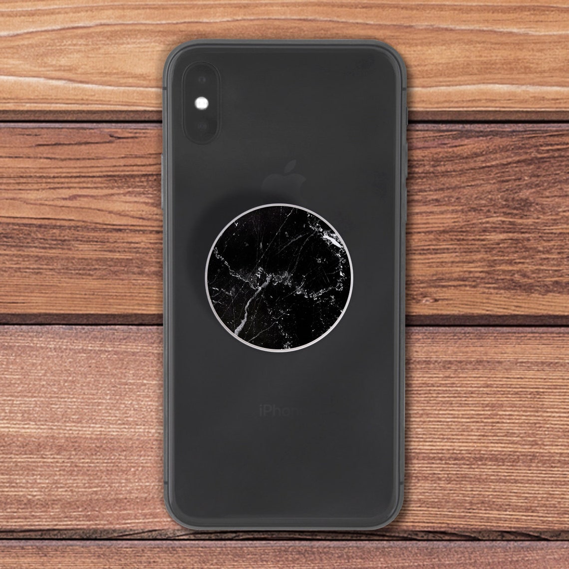 Black Marble Decal for Pop Socket Black Stone Elegant Skin for | Etsy