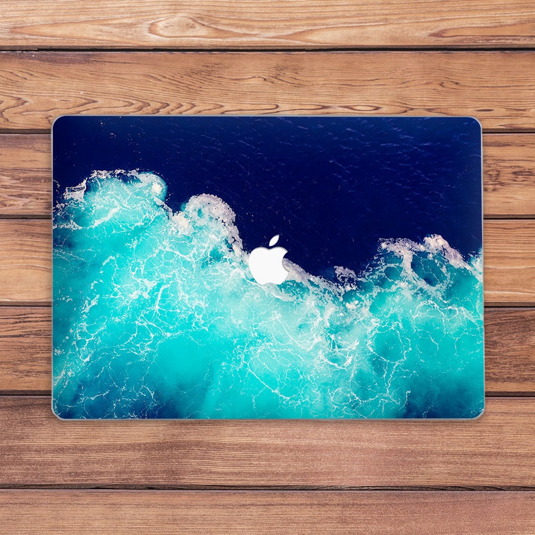 MacBook Case Ocean Deep Blue Case MacBook Case Summer MacBook Case Wave ...