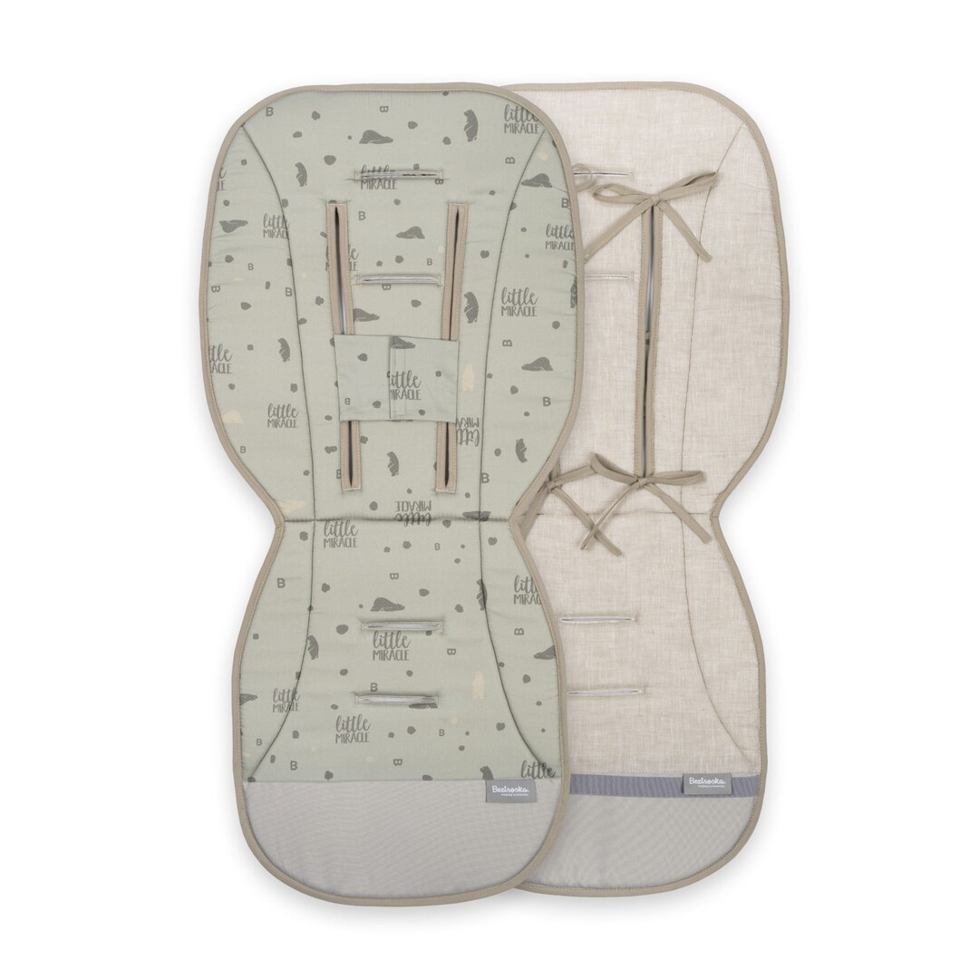 Baby Stroller Liner Pad, Universal Stroller Liner, Stroller Seat Liner ...