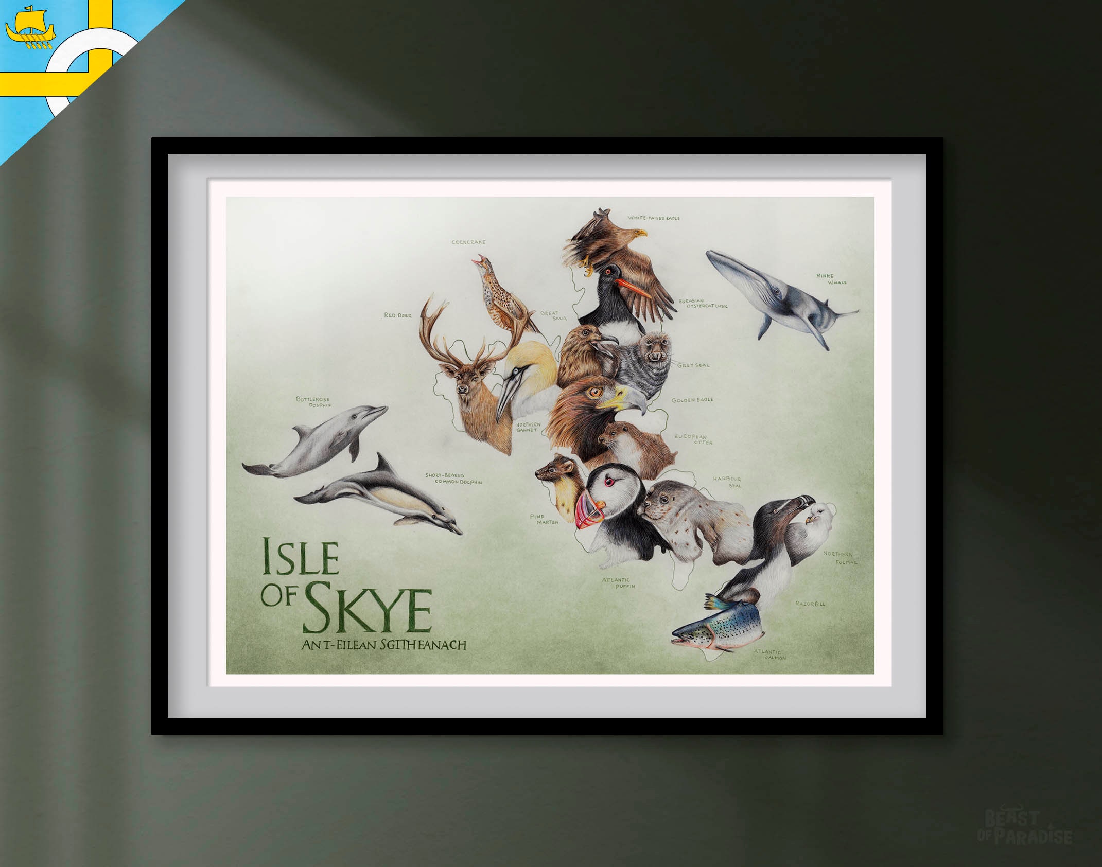 British Wildlife Poster - Etsy Australia