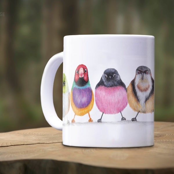 Bird Mug - Etsy