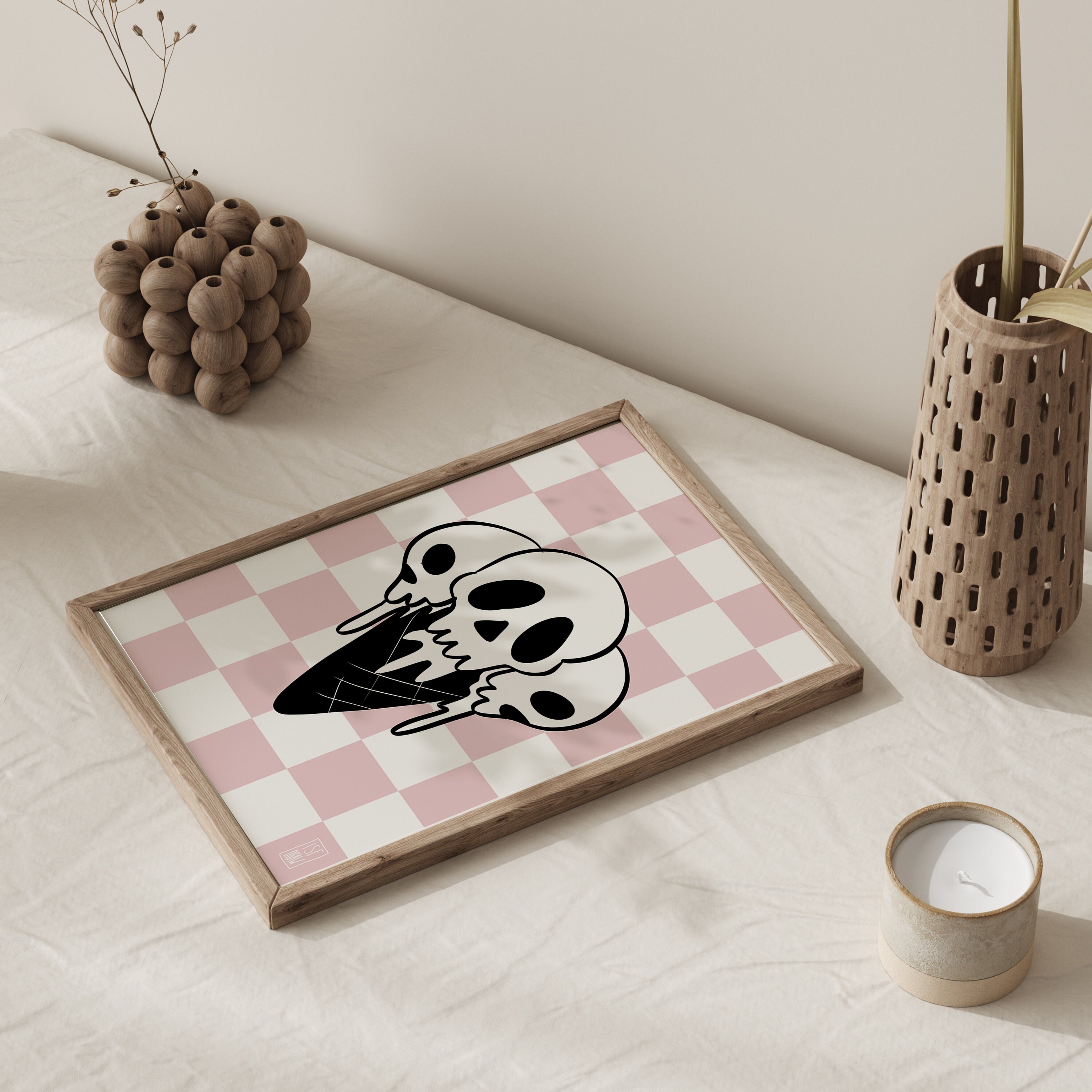 6 PACK Creepy Cute Pastel Goth Dark AESTHETIC Girly Gothic Poster Set ...