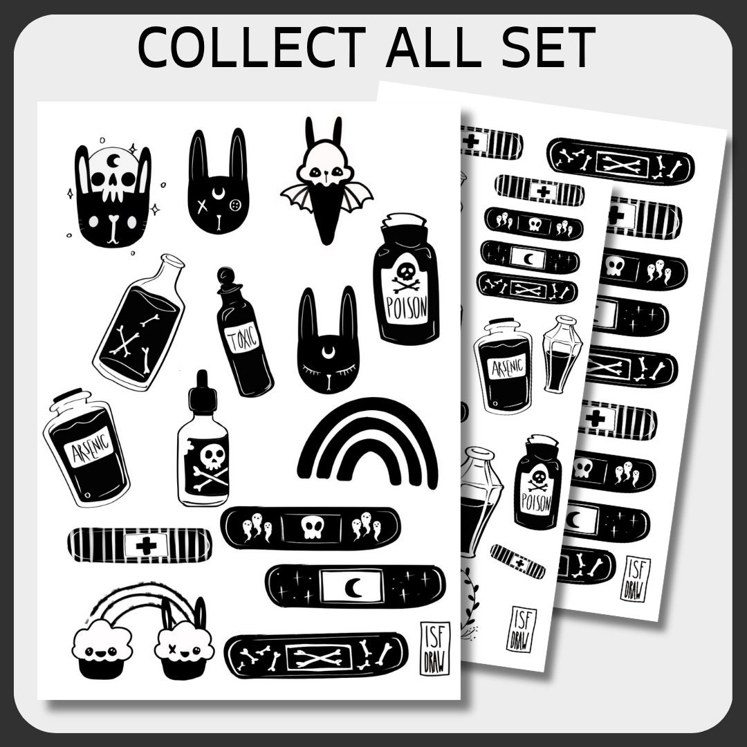 Printable Zodiac Signs Stickers Kawaii Planner Stickers Printable ...