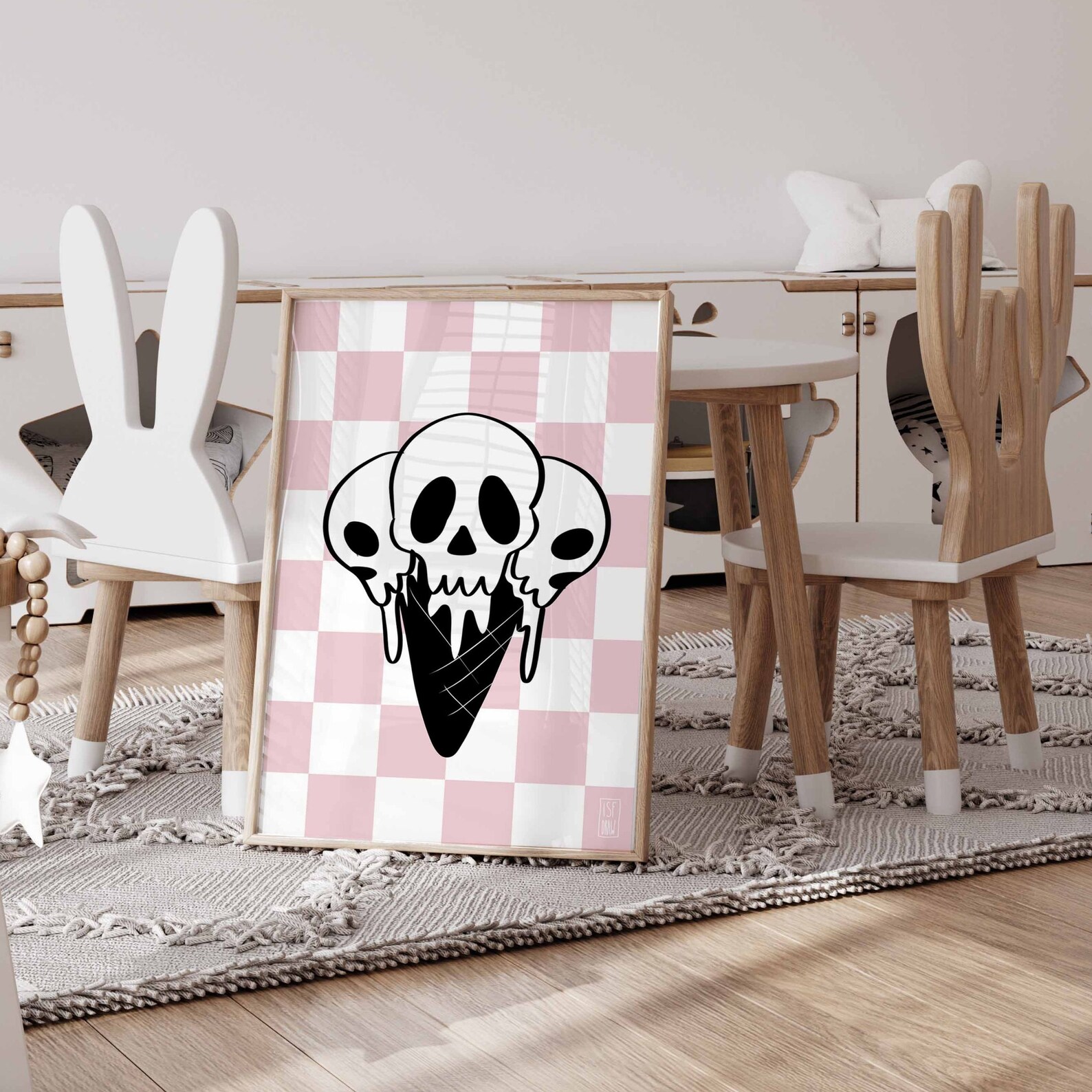 6 PACK Creepy Cute Pastel Goth Dark AESTHETIC Girly Gothic Poster Set ...