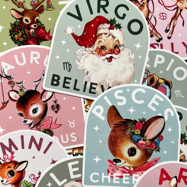 Zodiac Stickers - Etsy
