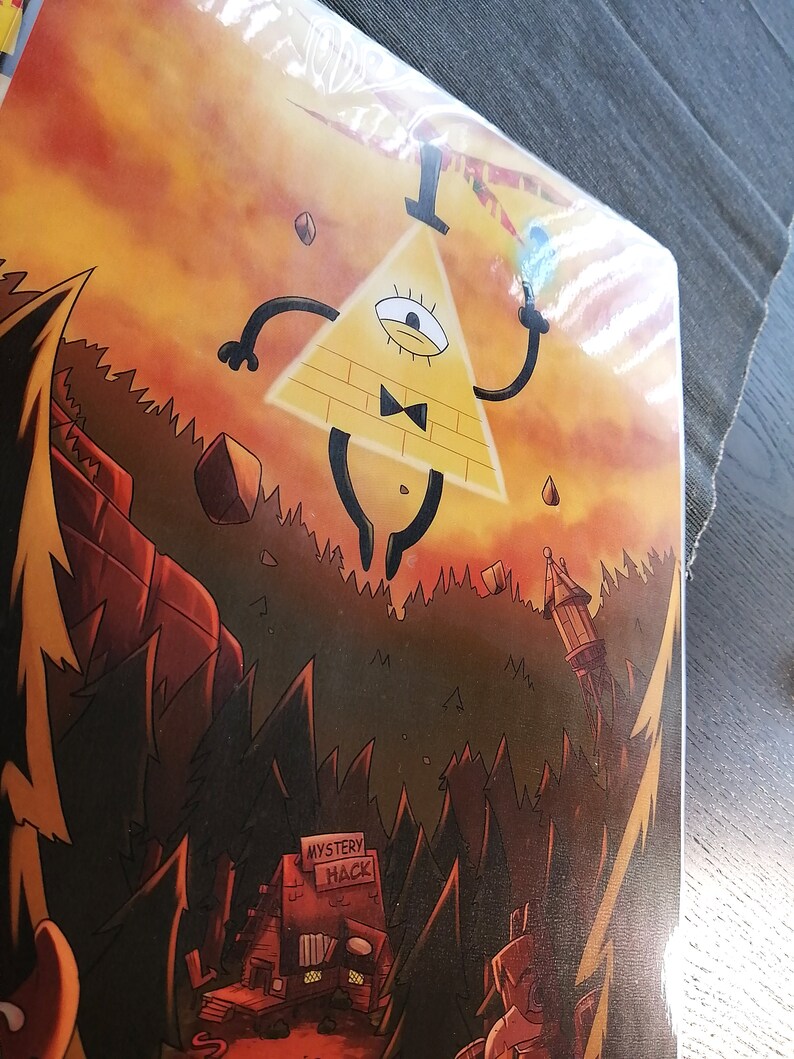 Bill Cipher Poster A4 - Etsy