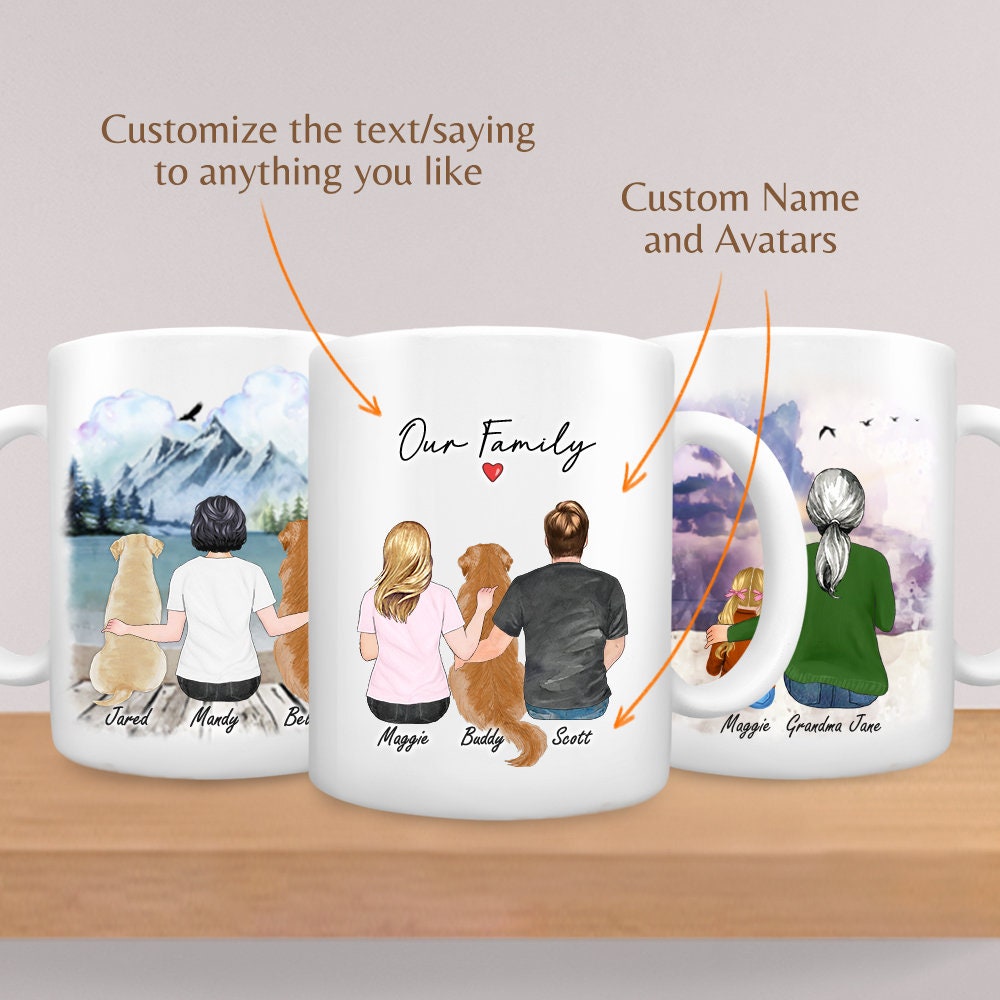 Personalized Gift for Grandpa, Custom Granddad Gift, Custom Grandpa Mug ...