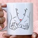 Pinky Fingers Mug | Valentine's Day Mug | Best Friend Cup | Best Friend ...