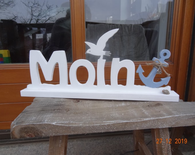 Moin Schriftzug - Etsy.de