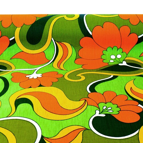 Retro Mod Fabric Mid-century Modern Abstract by Hot4tees | Etsy