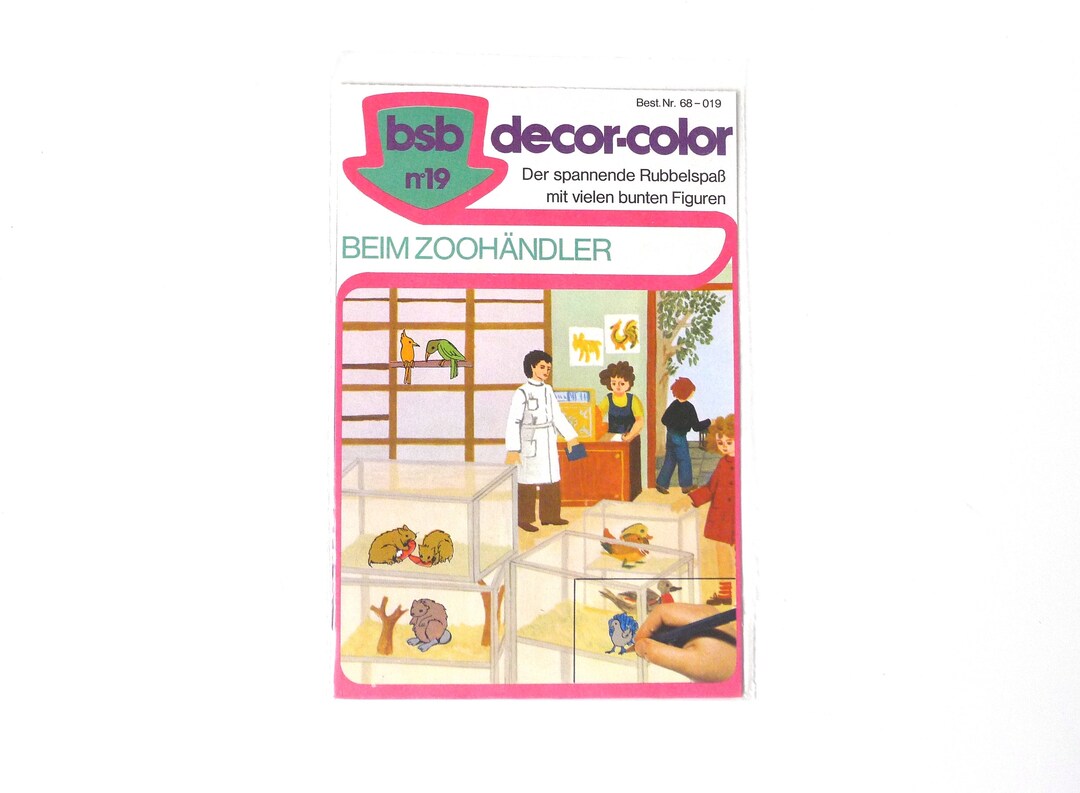 70s BSB Pictures-bow "dealer" Decor-color - Etsy