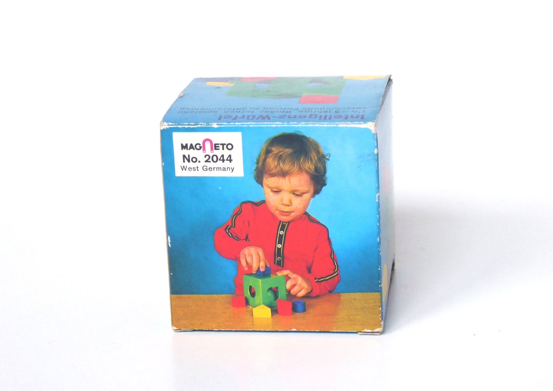 70's Toy Cube intelligence Cube Magneto New - Etsy