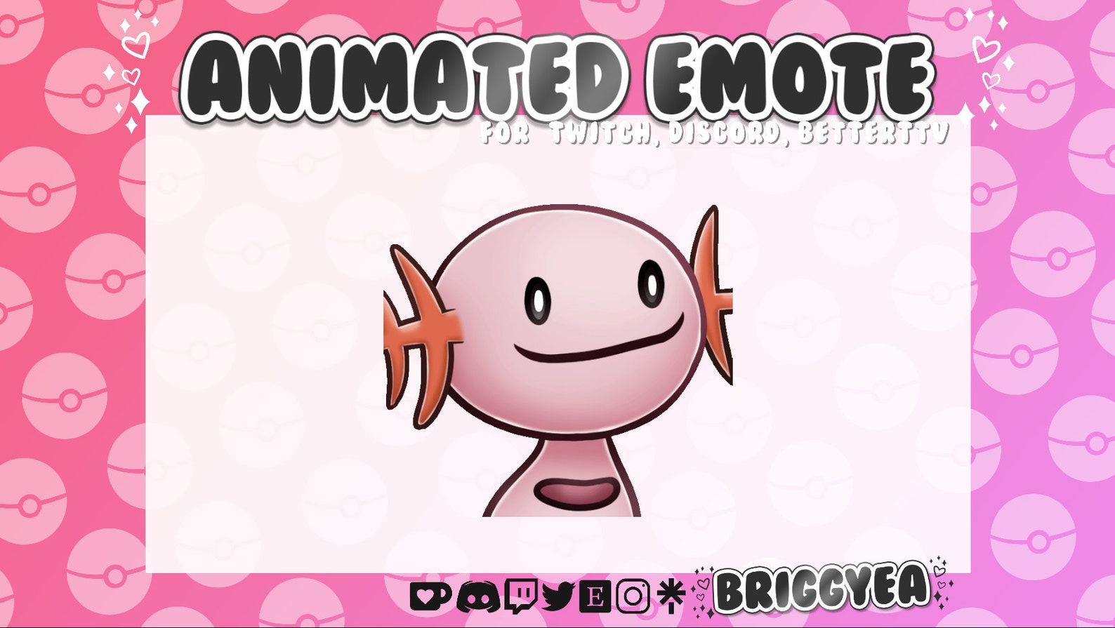Animated Pokemon Emote Wooper POP - Etsy