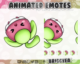 Animated Pokemon Emote Rolling Rowlett - Etsy