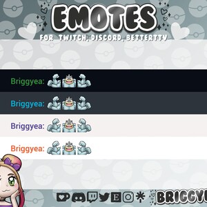 Pokemon Machamp Long Flex Emote Set - Etsy