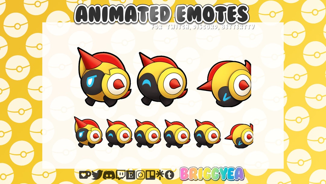 Animated Pokemon Emotes Falinks Walking - Etsy