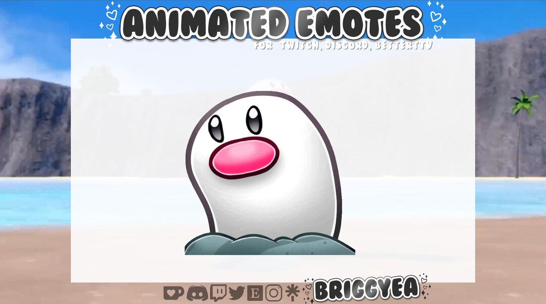 Animated Pokemon Emote Wiglett Wobble - Etsy