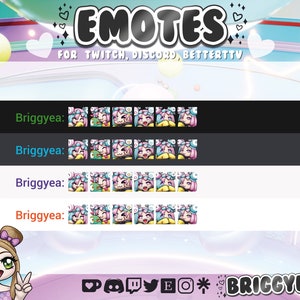Pokemon Gym Leader Iono Emote Set - Etsy