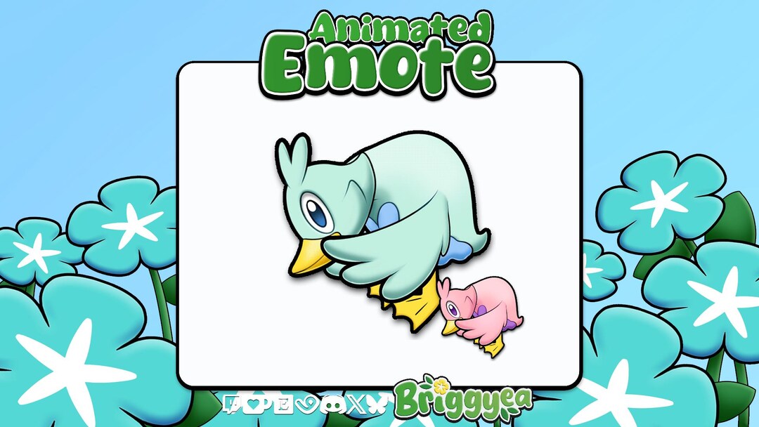 Animated Pokemon Emote Griddy Ducklett - Etsy