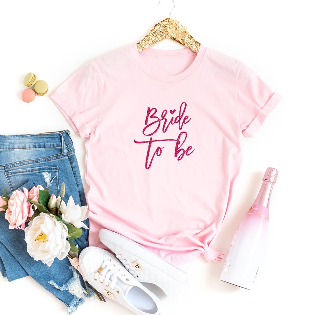 JGA T-Shirt Braut Team Braut Bride to Be Junggesellenabschied ...