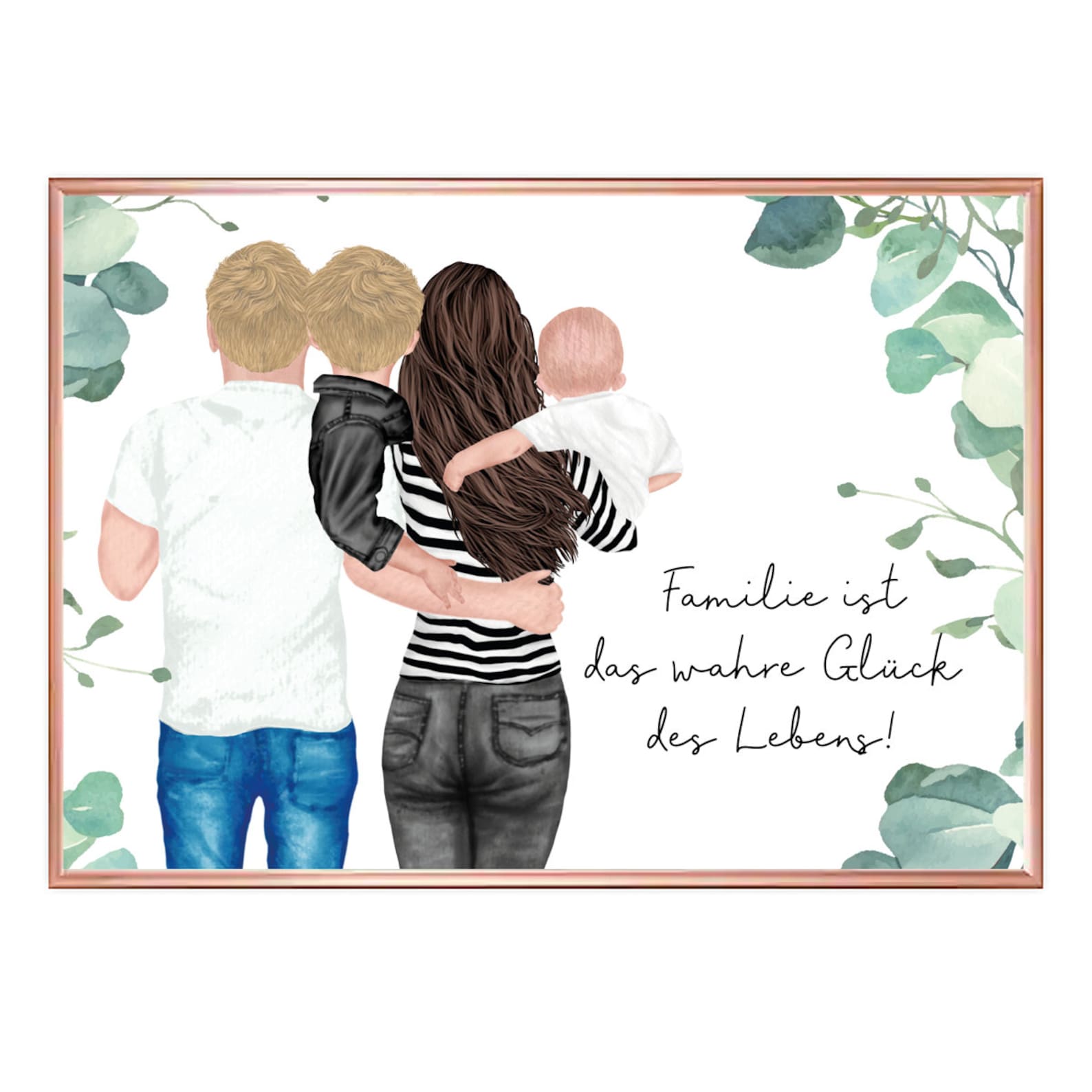 Personalized Poster for Family Family Picture Mother's - Etsy