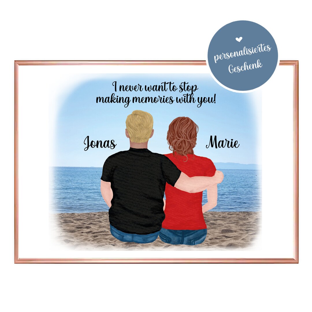 Personalized Poster for Couples Sitting for Valentine's Day ...